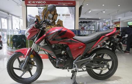 五羊本田摩托车品牌>幻影WH150-2报价车型图片-摩托范-哈罗摩托