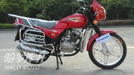豪爵摩托车品牌>银豹HJ150-3A报价车型图片-摩托范-哈罗摩托