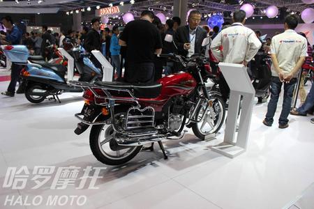 豪爵摩托车品牌>喜冠HJ150-2C报价车型图片-摩托范-哈罗摩托