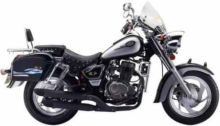 QJIANG摩托车品牌>风暴太子QJ150-18F报价车型图片-摩托范-哈罗摩托