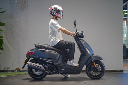 光阳摩托车品牌>Any Like Q 150报价车型图片-摩托范