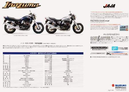 铃木摩托车品牌>GSX 400 Inazuma报价车型图片-摩托范