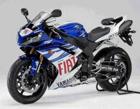 雅马哈摩托车品牌>YZF-R1 Fiat Moto GP Replica报价车型图片-摩托范-哈罗摩托