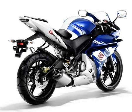 雅马哈摩托车品牌>YZF-R125 Team Yamaha Race Replica报价车型图片-摩托范-哈罗摩托