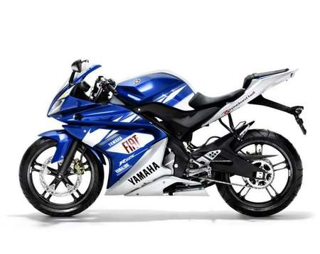 雅马哈摩托车品牌>YZF-R125 Team Yamaha Race Replica报价车型图片-摩托范-哈罗摩托