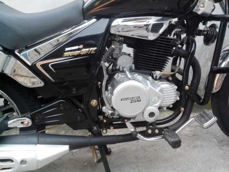 宗申摩托车品牌>尊龙太子ZS150-8报价车型图片-摩托范