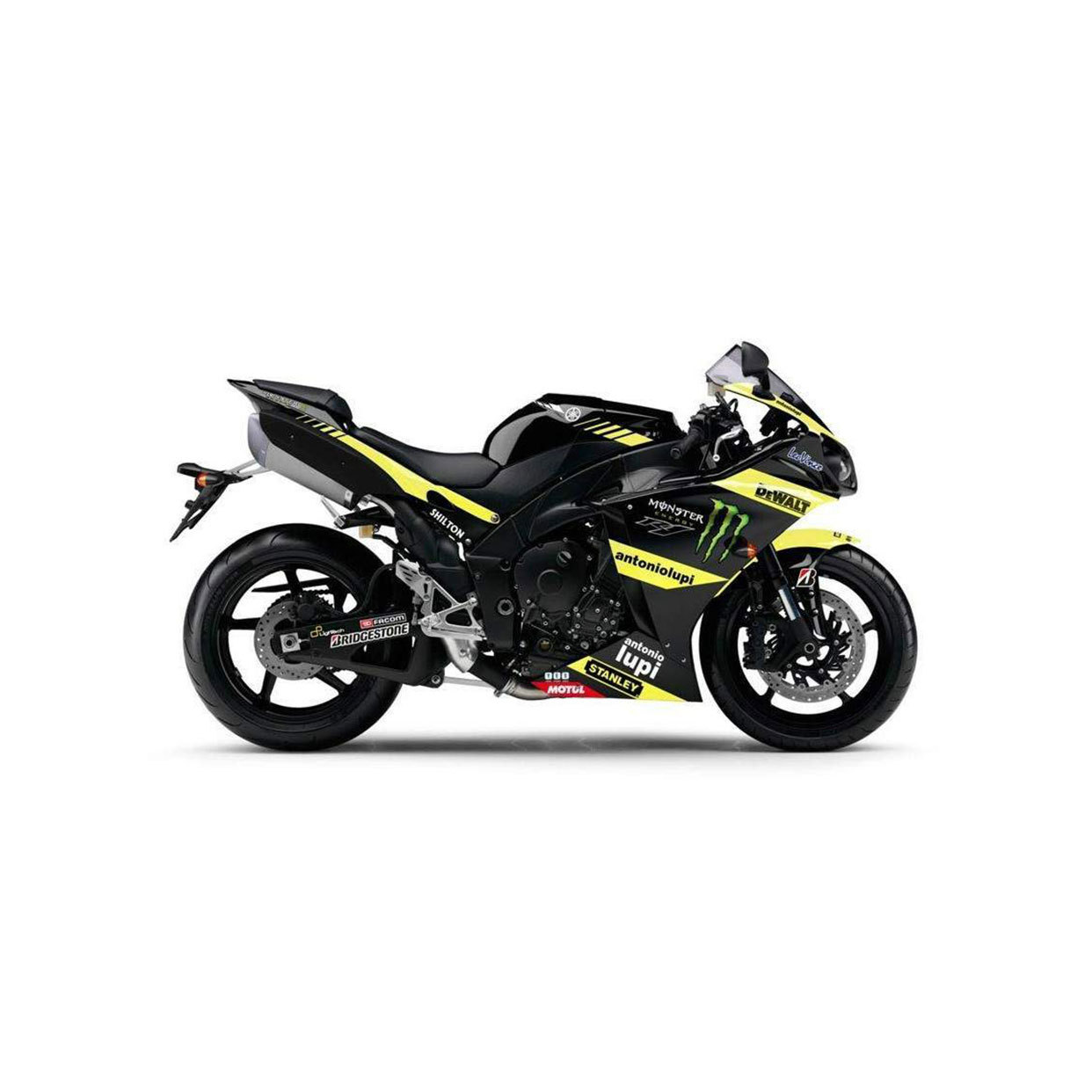 雅马哈摩托车,YZF-R1 Monster Tech3 Replica报价及图片-摩托范-摩托车官网